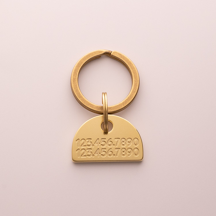 Brass Arch Mini Tag – Onoma Tags